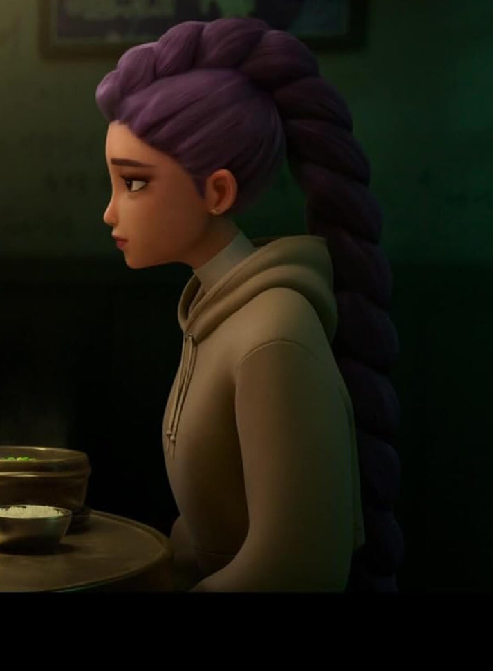 KPop Demon Hunters 2025 Arden Cho Rumi Brown Hoodie – Jacket Vendor